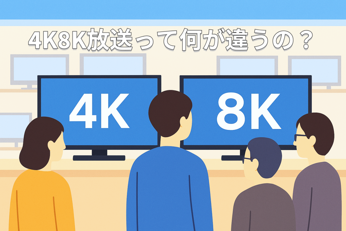 4K8K放送って何が違うの？見るために知っておきたい機器の話 | 電設資材.com